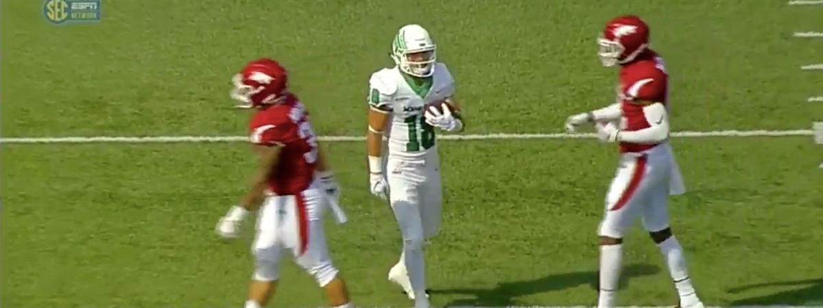 WATCH: UNT WR Keegan Brewer pulls off shocking fake fair catch against ...