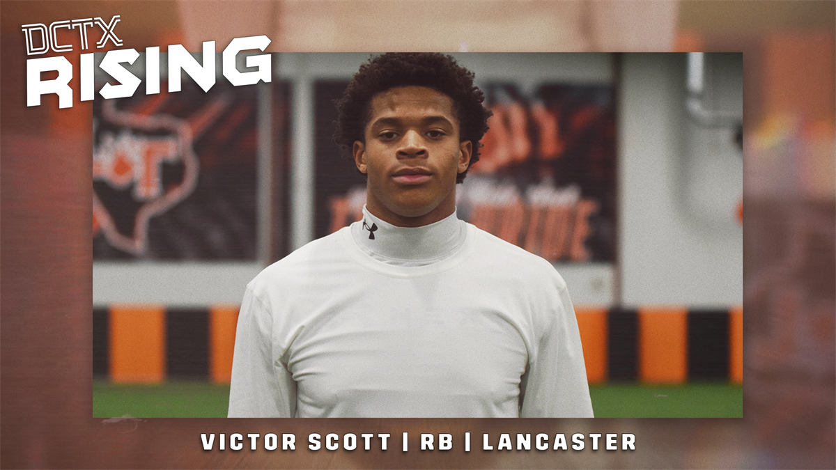 Lancaster Is Running Back U and Victor Scott Is Up Next