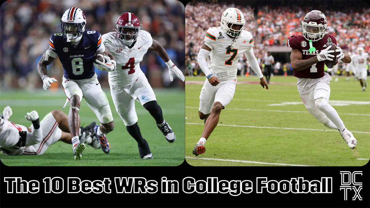 Ranking the Best Wide Receivers for the 2026 College Football Season