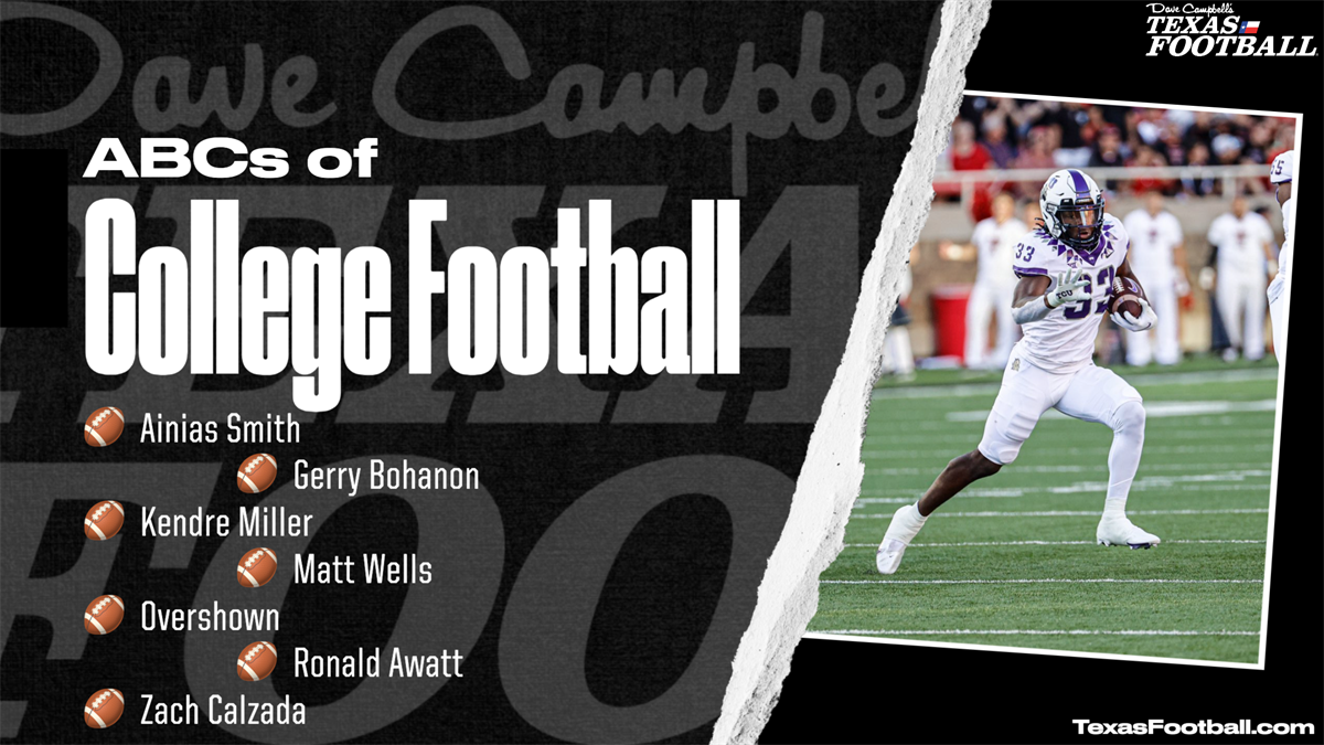 The ABCs of college football: Aggies' Upset, TCU & Baylor Rebounds ...