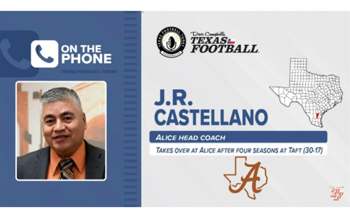 TexasFootball.com Interview: Alice Head Coach J.R. Castellano
