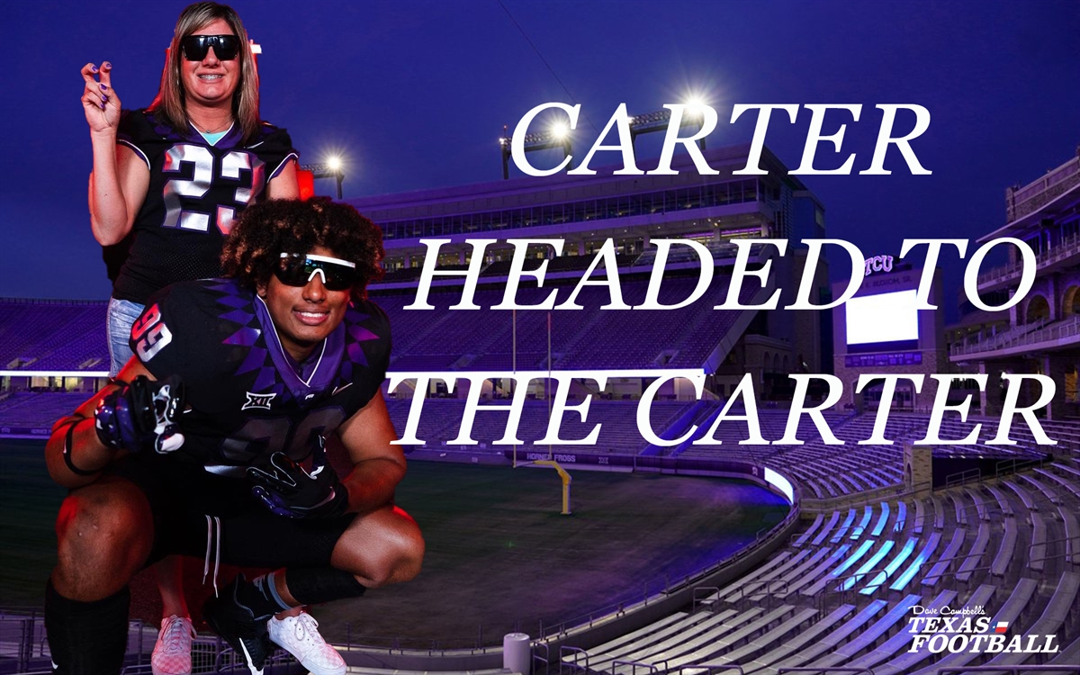 Amarillo Tascosa's Avion Carter Details His Commitment to TCU