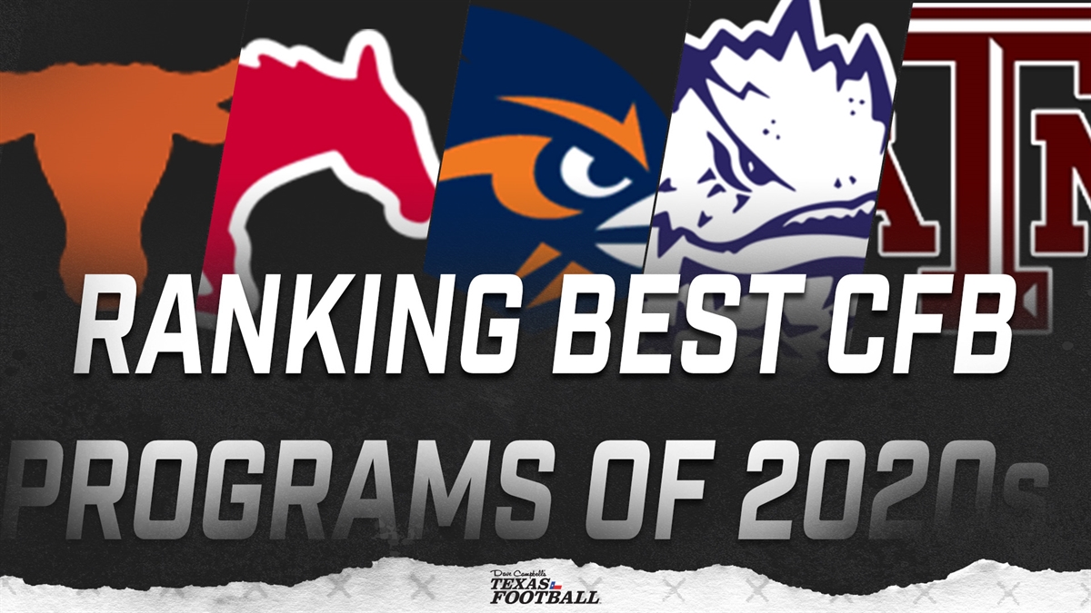 Ranking the Best College Football Programs Halfway through 2020s
