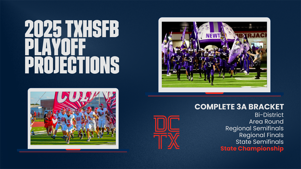 2025 TXHSFB Playoff Projections: Complete 3A Brackets