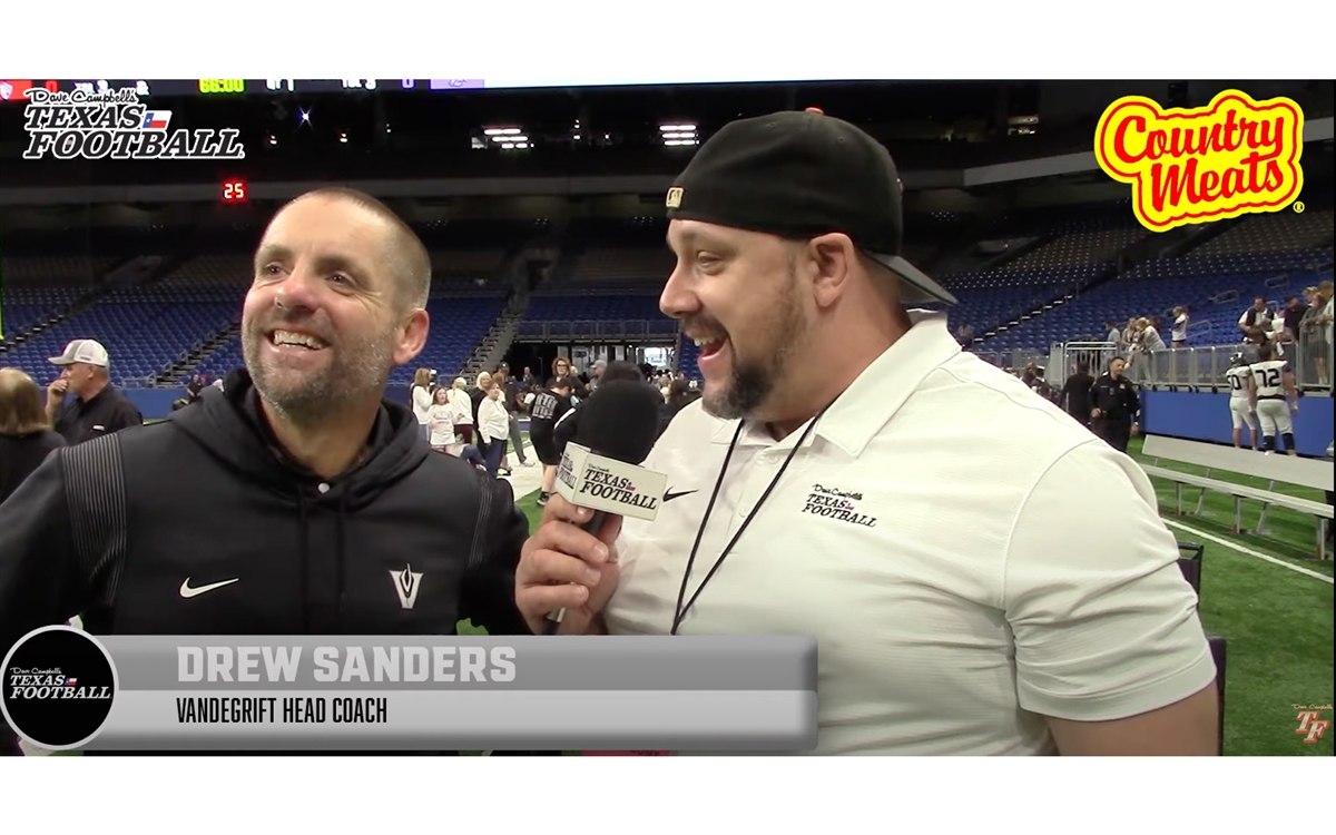 Stepp Interview presented by Country Meats: Vandegrift Head Coach Drew ...