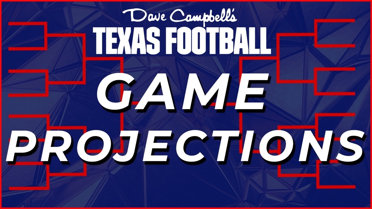 TXHSFB Computer Projections for All 352 UIL Bi-District Playoff Games