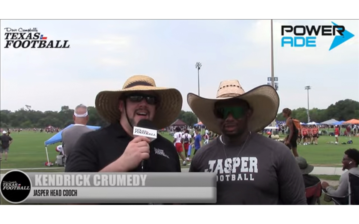 State 7-on-7 Interview presented by Powerade: Jasper Head Coach ...