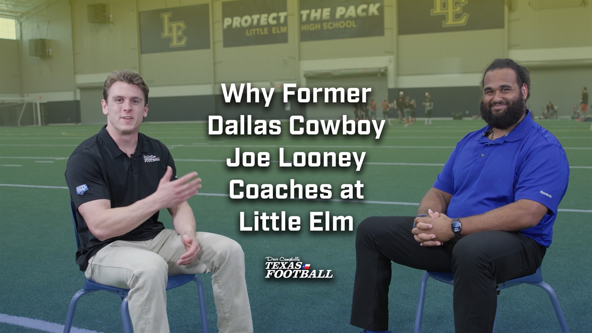 Why Former Dallas Cowboy Joe Looney Coaches at Little Elm