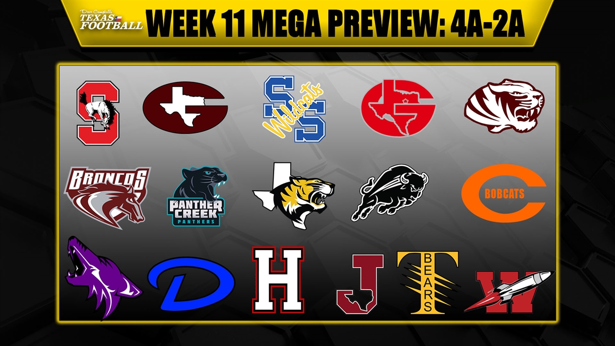 Week 11 MEGA Preview: 4A-2A
