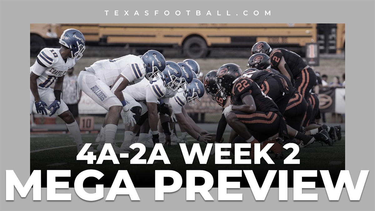 MEGA PREVIEW: State's Best Week 2 4A-2A Games