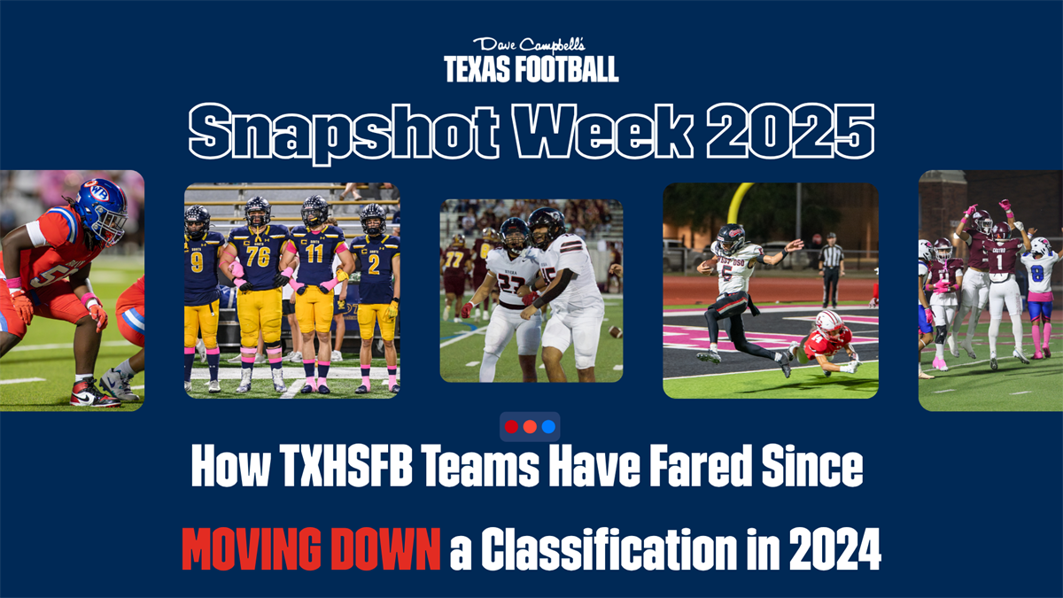 How TXHSFB Teams Have Fared Since Moving Down a Classification in 2024