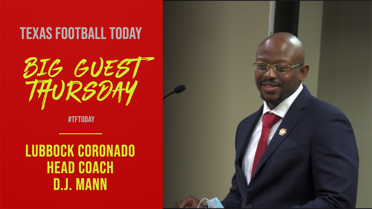 Big Guest Thursday: Lubbock Coronado head coach D.J. Mann