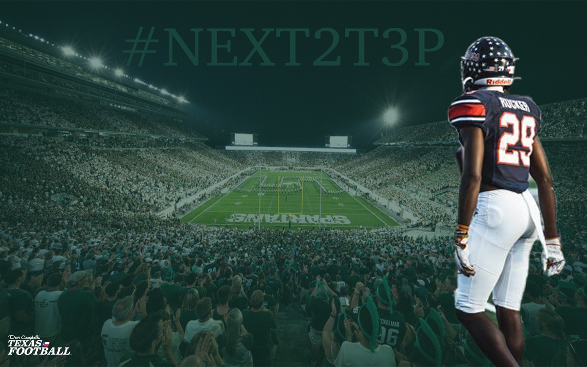 Denton Ryan's Rucker talks Michigan State commitment, what TXHSFB star ...