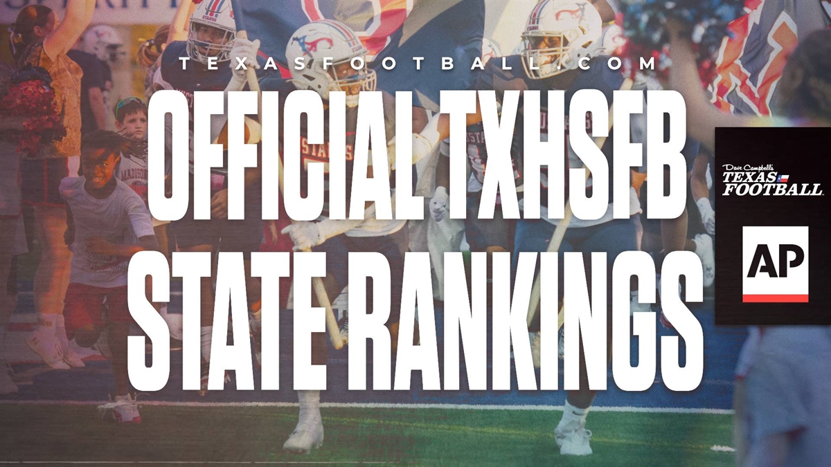 Official TXHSFB AP Week 4 Rankings powered by DCTF