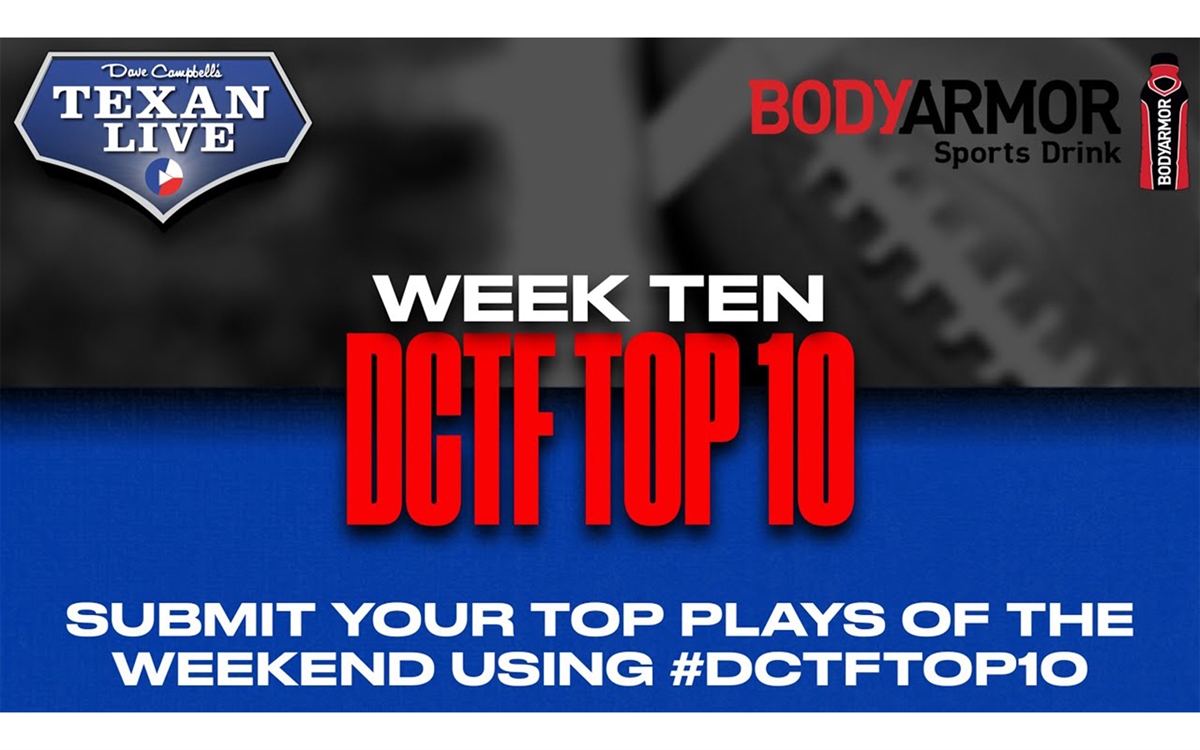 Top 10 Texas High School Football Plays of the Week presented by BODYARMOR: Week 10