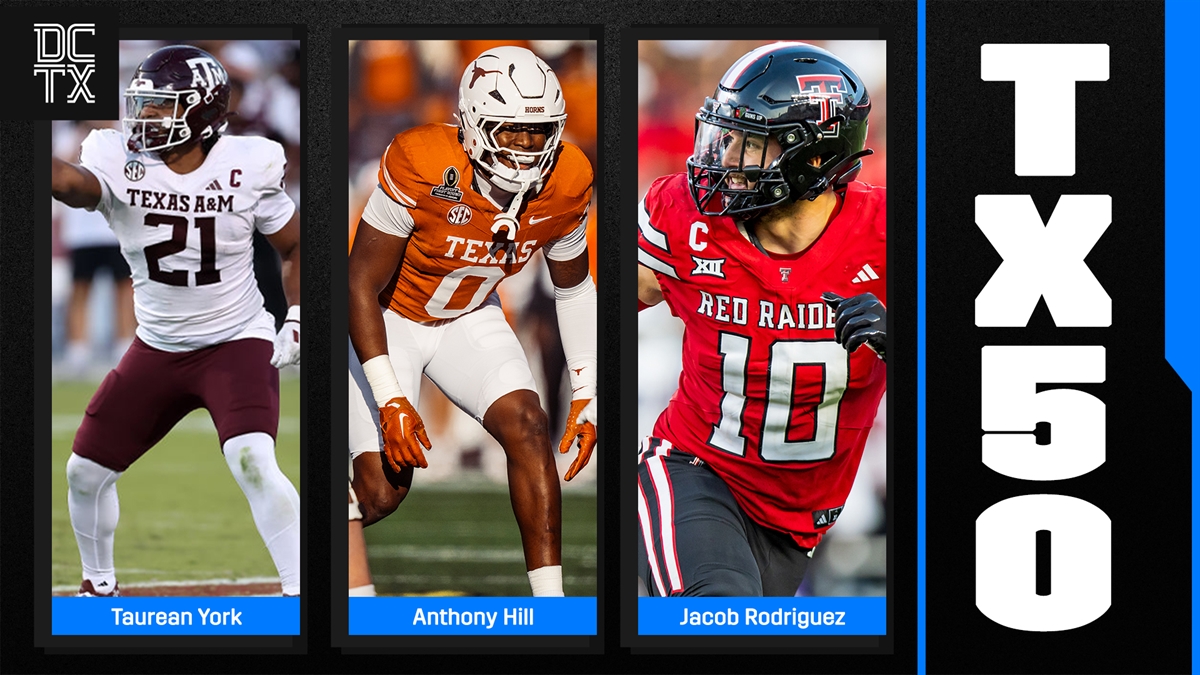 The Texas 50: Ranking the Best College Football Players in Texas, 10-1