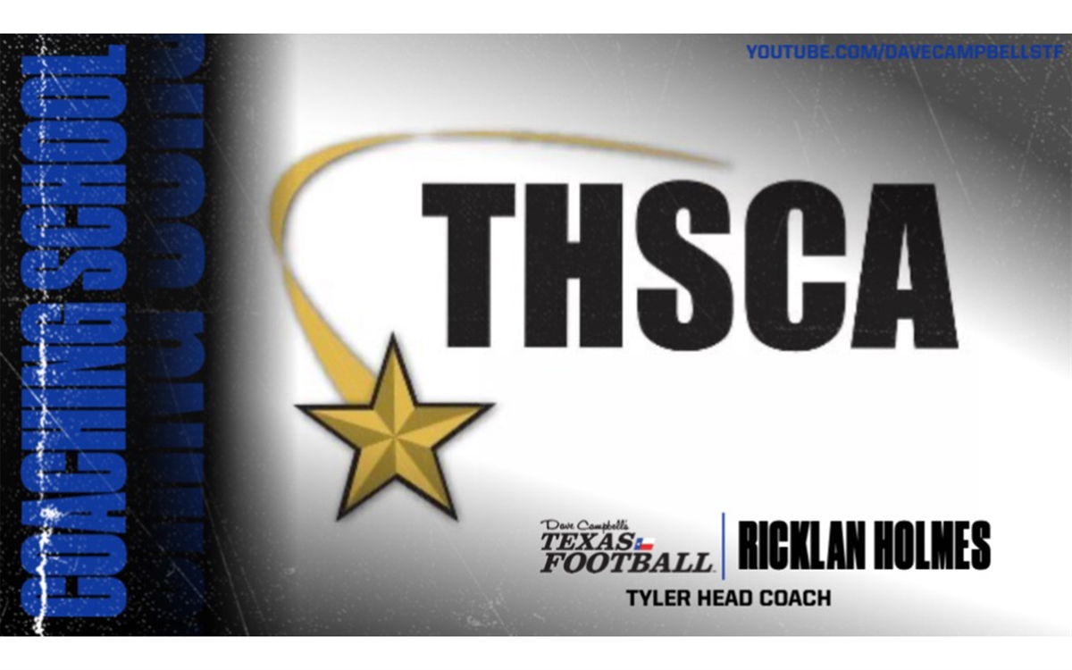 2022 THSCA Interview: Tyler Head Coach Ricklan Holmes