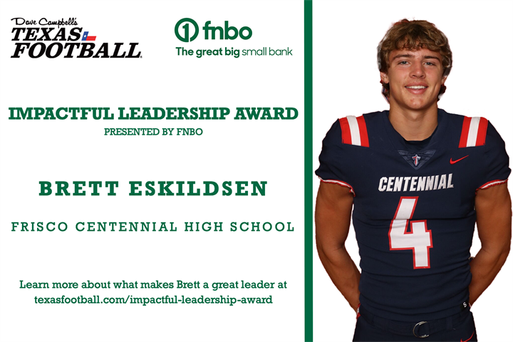 The Dave Campbell's Impactful Leadership Award presented by First ...