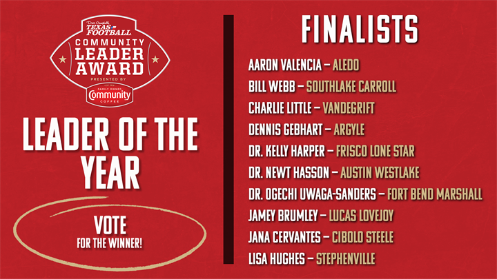 Community Coffee Leader Award